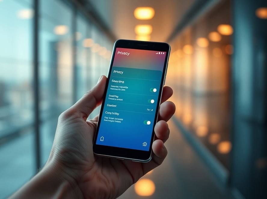O que é o "Painel de Privacidade" do Android 16 no Z Flip7?
