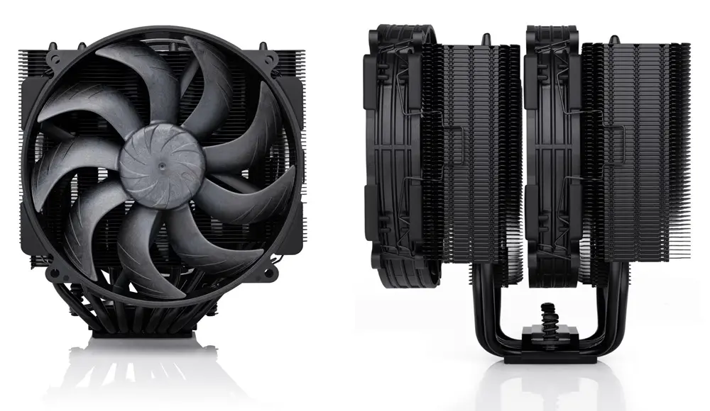 Cooler Noctua NH-D15 G2 preto traz suporte Intel Nova Lake